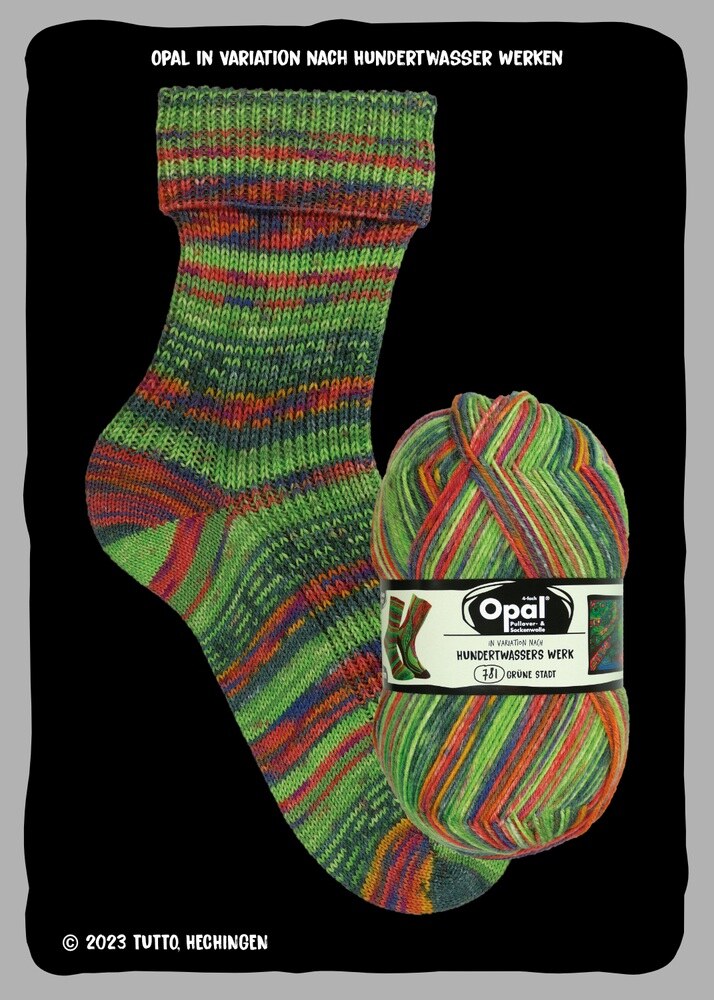 Opal nach Hundertwasser Edition 4-ply - Buy Today